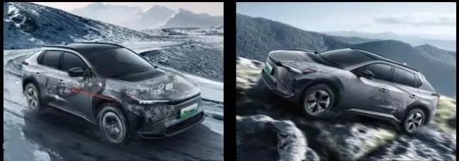  Toyota Bz4X 2023 Long Range 400km Fast Charge Auto Car Intelligent New Energy Vehicle SUV EV Pure Electric Car