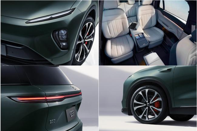 New Cars Electric Car SUV Car Nio Es8 2022 580km with a Range of 100kwh and a Six Seater Pilot Version