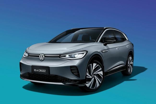 ID4 Crozz Electric SUV Cars Secondhand Volkswagen 4 Wheels Car Auto VW ID. 4 Crozz 2WD 2023 2024 600km Life Pure New Energy Vehicles