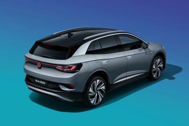 ID4 Crozz Electric SUV Cars Secondhand Volkswagen 4 Wheels Car Auto VW ID. 4 Crozz 2WD 2023 2024 600km Life Pure New Energy Vehicles