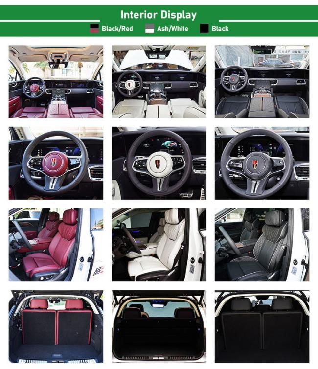 Auto Hong Qi E-HS9 in Stock Automobile New Energy Vehicle Drive Hongqi Electric New Car