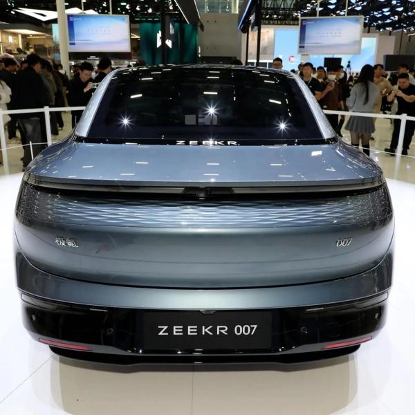 Quality Left Steering Zeekr 007 High Speed 4WD Electric Car with Online Guidance and for sale