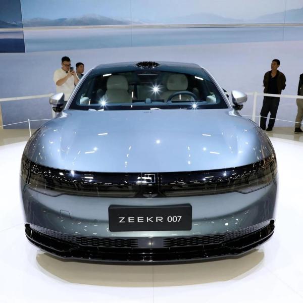 Quality Left Steering Zeekr 007 High Speed 4WD Electric Car with Online Guidance and for sale