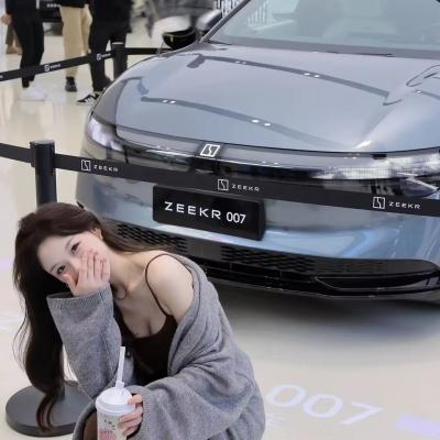 Cina Electric Zeekr 007 310kw Veicoli a motore singolo Energia Auto Auto Energia Tipo elettrico in vendita