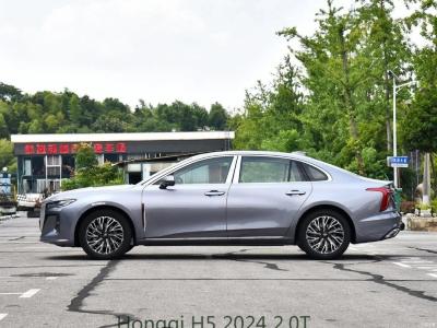China Hongqi H5 2024 2.0t Automatic Sedan Gasoline Car Zhilian Flag Edition Customized Request for sale