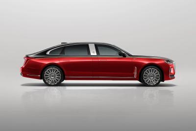China 2920mm wielbasis 2022 Hongqi E-HS9 660km Flagship Edition 7-seater grote SUV Dubai Te koop