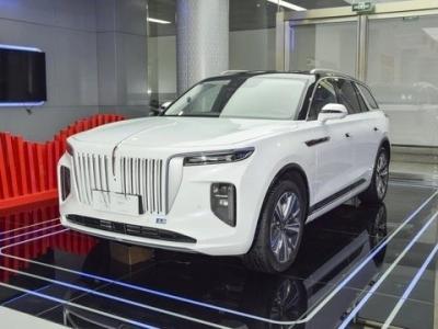 Cina Sedana Hongqi E-HS9 o auto elettrica di lusso cinese usata con motore 4WD in vendita