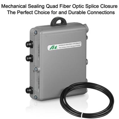 China Mechanical Sealing Quad Fiber Optic Splice Closure The Perfect Choice for and Durable Connections for sale