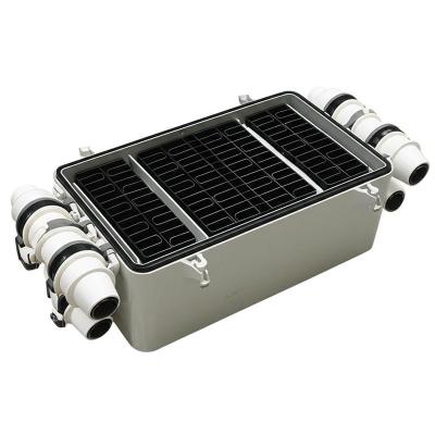 China Secure Dome Fiber Optic Splice Closure with Maximum Trays 9 Trays and Ip68 for sale