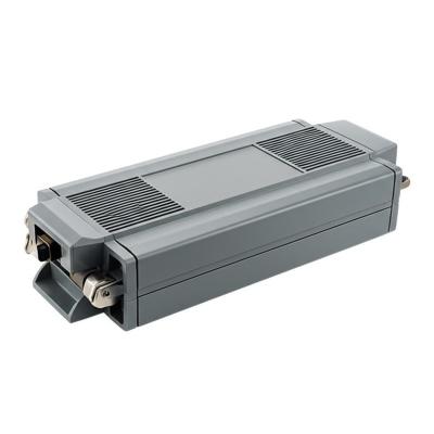 China Horizontal Fiber Optic Splice Closure with Inline Type and IP 68 Protection Level for sale