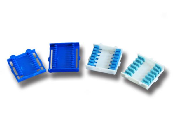ABS PP 繊維光学のスプライスの皿/ftth 24 のスプライス tary 60mm 0.01dbm