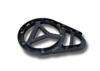 China Overhead Fiber Optic Storage Mount with 12-20m Cable Capacity - PP Material for Pole Installation for sale