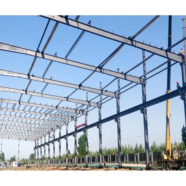 Quality Anti Rust Q355 Steel Structure Warehouse Modern Engineering Flexible Metal Frame for sale