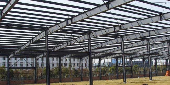Steel structure workshop construction process