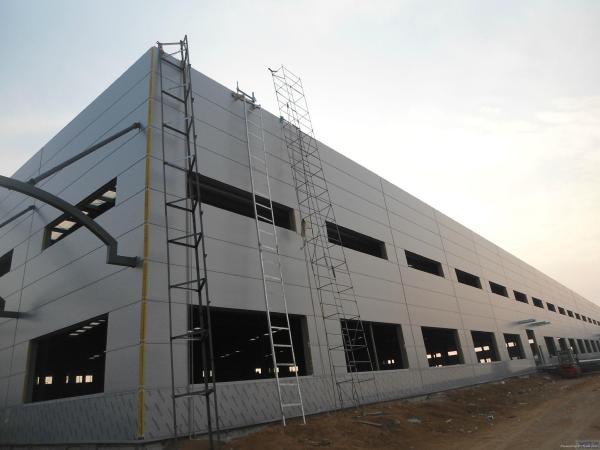 Quality Spacious Steel Structure Building Workshop Construction Industrial Prefabricated for sale