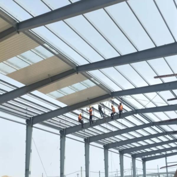 Quality Fast Build Steel Structure Workshop Galvanized Steel Frame Buildings Customized for sale