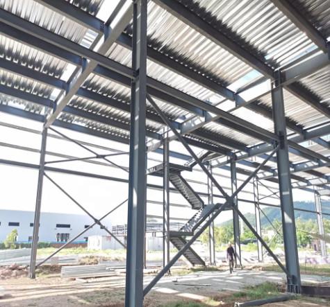 Quality High Strength Steel Structure Workshop Fire Protection Low Carbon Steel Factory for sale