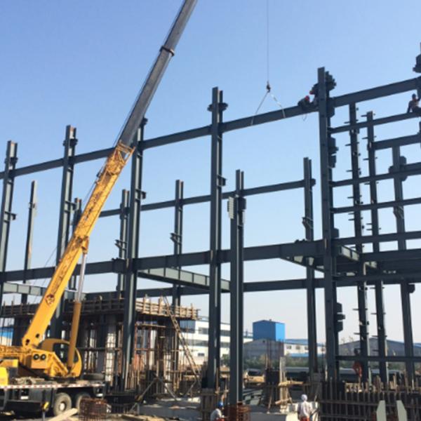 Quality Anti Corrosion Prefabricated Steel Structure Q355b Welded Modular Steel for sale