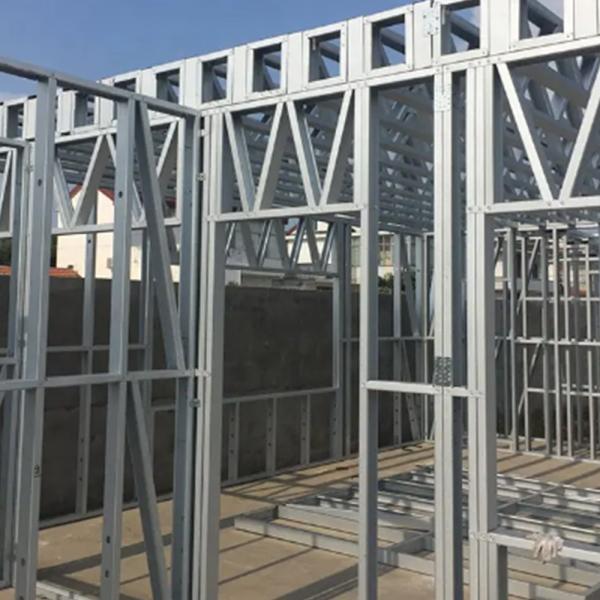 Quality Wind Proof Prefabricated Steel Building Seismic Resistance Prefab Modular House for sale