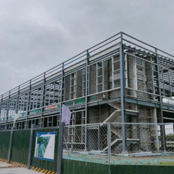 Quality Wind Proof Prefabricated Steel Building Seismic Resistance Prefab Modular House for sale