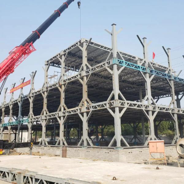 Quality Gb High Rise Steel Building Prefabricated Workshop Sheds ODM for sale