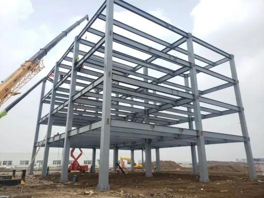 Quality Multi Storey Prefabricated Commercial Steel Building Construction Metal for sale