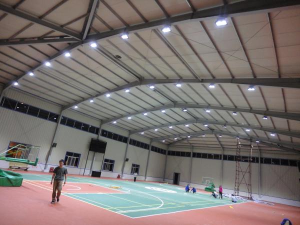 Quality Wind Resistance Prefabricated Sports Building Badminten Basketball Hall Custom for sale