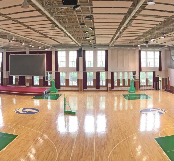 Quality Wind Resistance Prefabricated Sports Building Badminten Basketball Hall Custom for sale