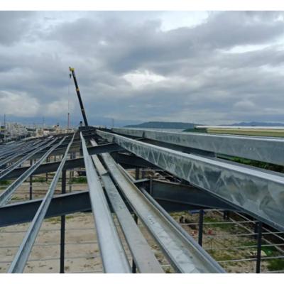 Cina Ponte di struttura in acciaio prefabbricata a larga lunghezza di percorrenza dimensione personalizzata resistenza alle intemperie in vendita