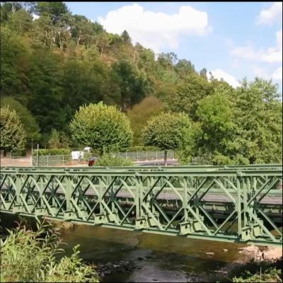 Cina Ponte di struttura in acciaio prefabbricata di dimensioni personalizzate in vendita