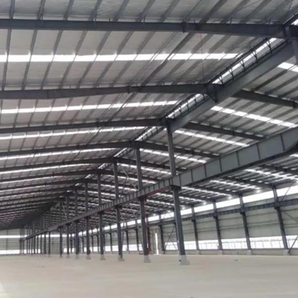 Quality Open Span Design Steel Structure Building Fire Protection Prefabricated Workshop Buildings for sale