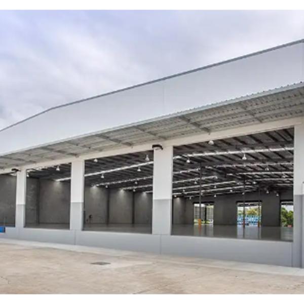 Quality Custom Length Prefabricated Building Factories Fast Build Car 4s Hall Steel for sale