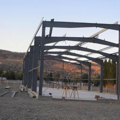 China Galvanized Steel Structure Warehouse with Anti-corrosion Paint and Carbon Structural Steel A36 for Durable Storage Solutions for sale