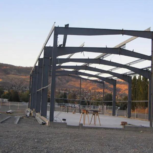 Quality Welded Commercial Lightweight Steel Frame Construction H Shape For Workshop for sale