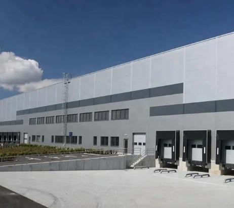 Quality Z Purlin Commercial Steel Structure Building Storage Warehouse For Industrial Plant for sale