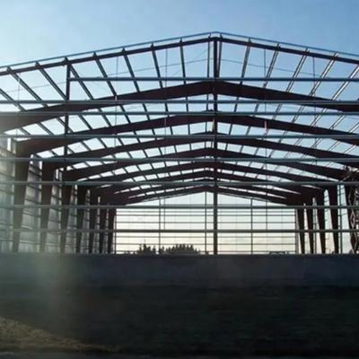China Painted Steel Structure Building with 50 Years Service Life and Long-Lasting Durability for sale