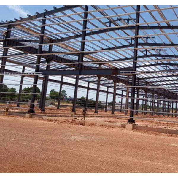 Quality H Section Steel Structure Building Commercial Structural Fabrication Easy for sale