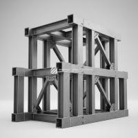 China Steel Construction Facility Support Installation Engineered to Deliver Maximum Strength and Structural Support Solutions for sale