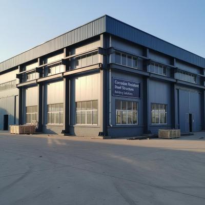 China Corrosion Resistant Steel Structure Building Custom With Free Architectural Design Bolt Connection Provides And Construction Solutions for sale