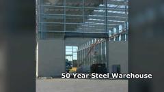 Steel Warehouse 50 Year Life Custom Snow Load