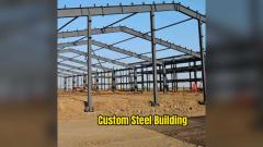Custom Prefab Steel Building 3D Design