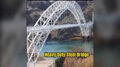 Steel Bridge Structure Galvanized Heavy Duty