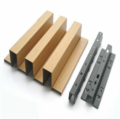 China Aluminum Baffle Ceiling PVDF 2/3/4 Layer coating for sale