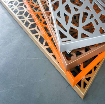 China Aluminum Laser Cut Perforated Screen Panels for sale