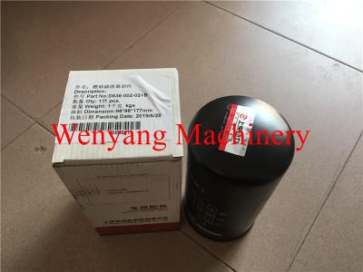 China Filtro de combustível D638-002-02+B das peças sobresselentes do motor de Dongfeng SC11CB220G2B1 à venda