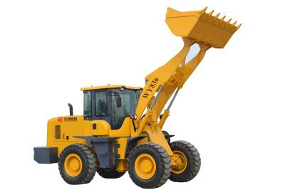 中国 速いカップリングが付いている3ton 1.7m3のバケツ容量の車輪の積込み機 販売のため