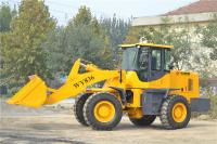China Yellow Joystick Control Front End Wheel Loader With Fast Coupling 3000kg for sale
