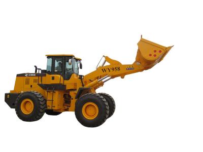 China Einzelner Schwinghebel-Vorderseite-Rad-Lader 5 maximale Schütthöhe des Tonnen-Lader-3300mm zu verkaufen