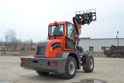 Cina Piccolo carrello elevatore di Telehandler del caricatore telescopico agricolo della ruota 2,5 tonnellate in vendita