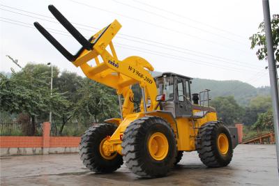 China 20T Quarry Fork Four Wheel Forklift Loader 175KW Weichai Engine Multifunction for sale